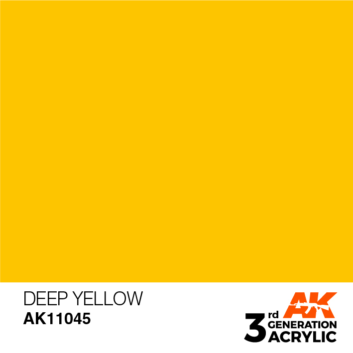 AK Interactive: Deep Yellow 17Ml – Tabletop Kingdom website