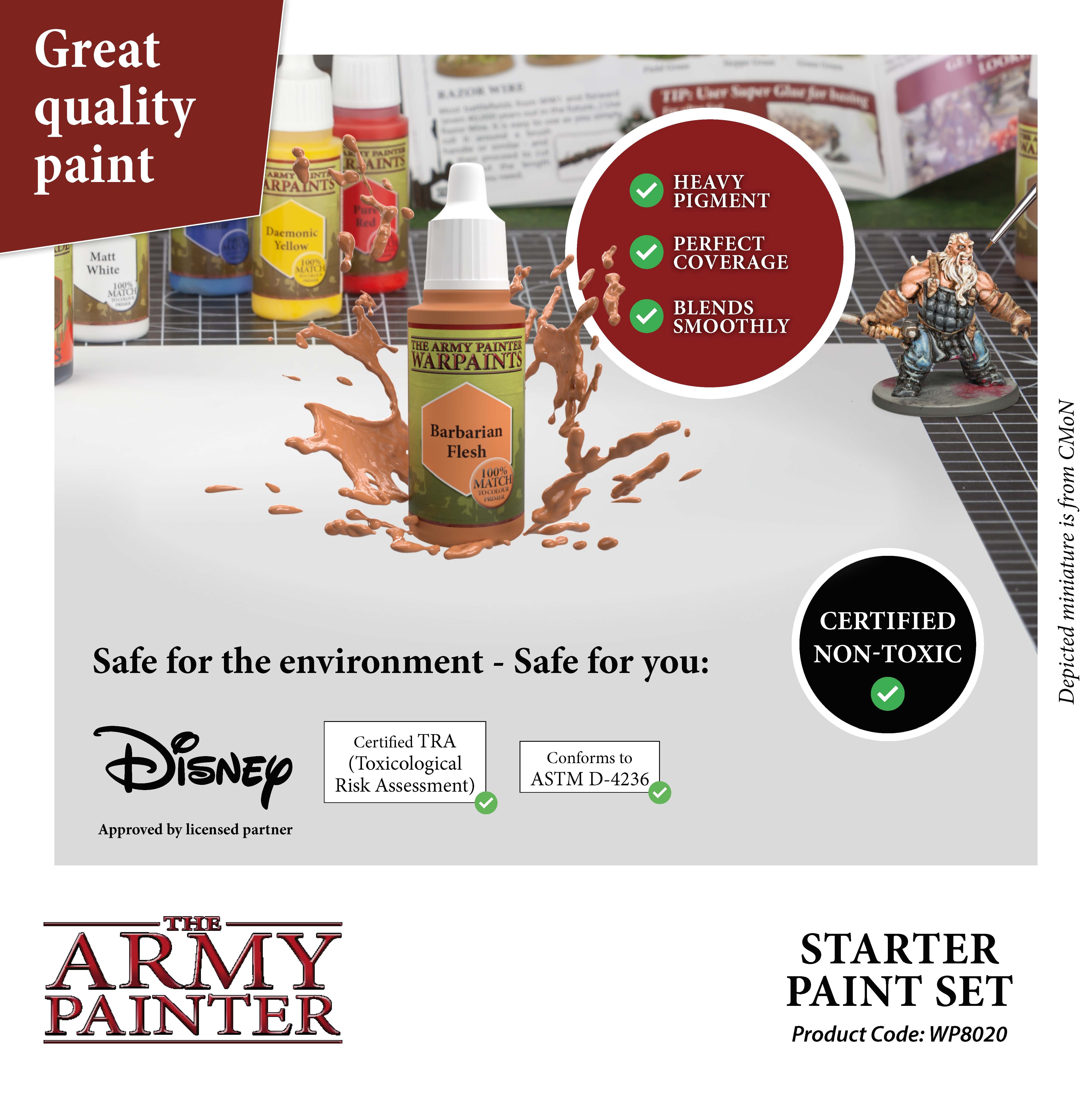 Army Painter: Starter Paint Set – Tabletop Kingdom website
